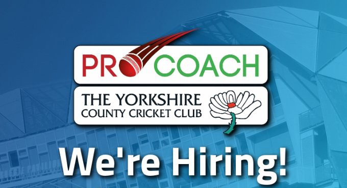 Job Vacancy - Pro Coach Yorkshire Cricket - General Manager - Yorkshire ...