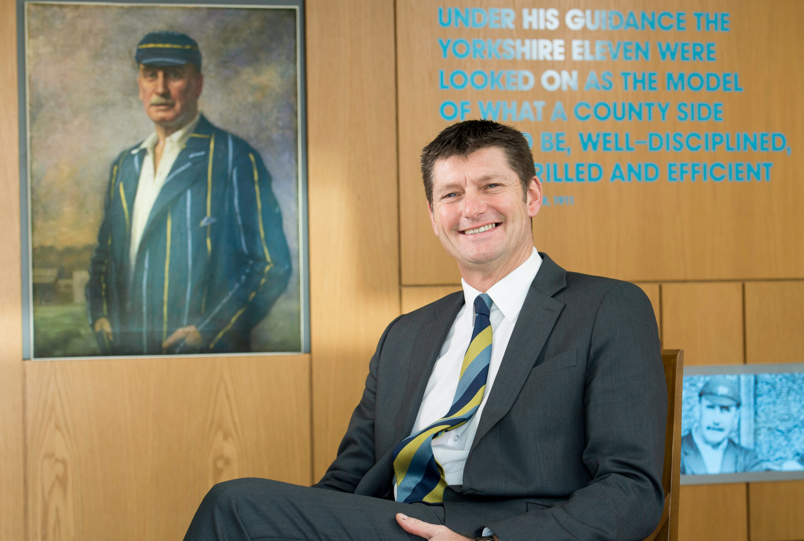 Moxon On County Cricket Meeting Yorkshire County Cricket Club