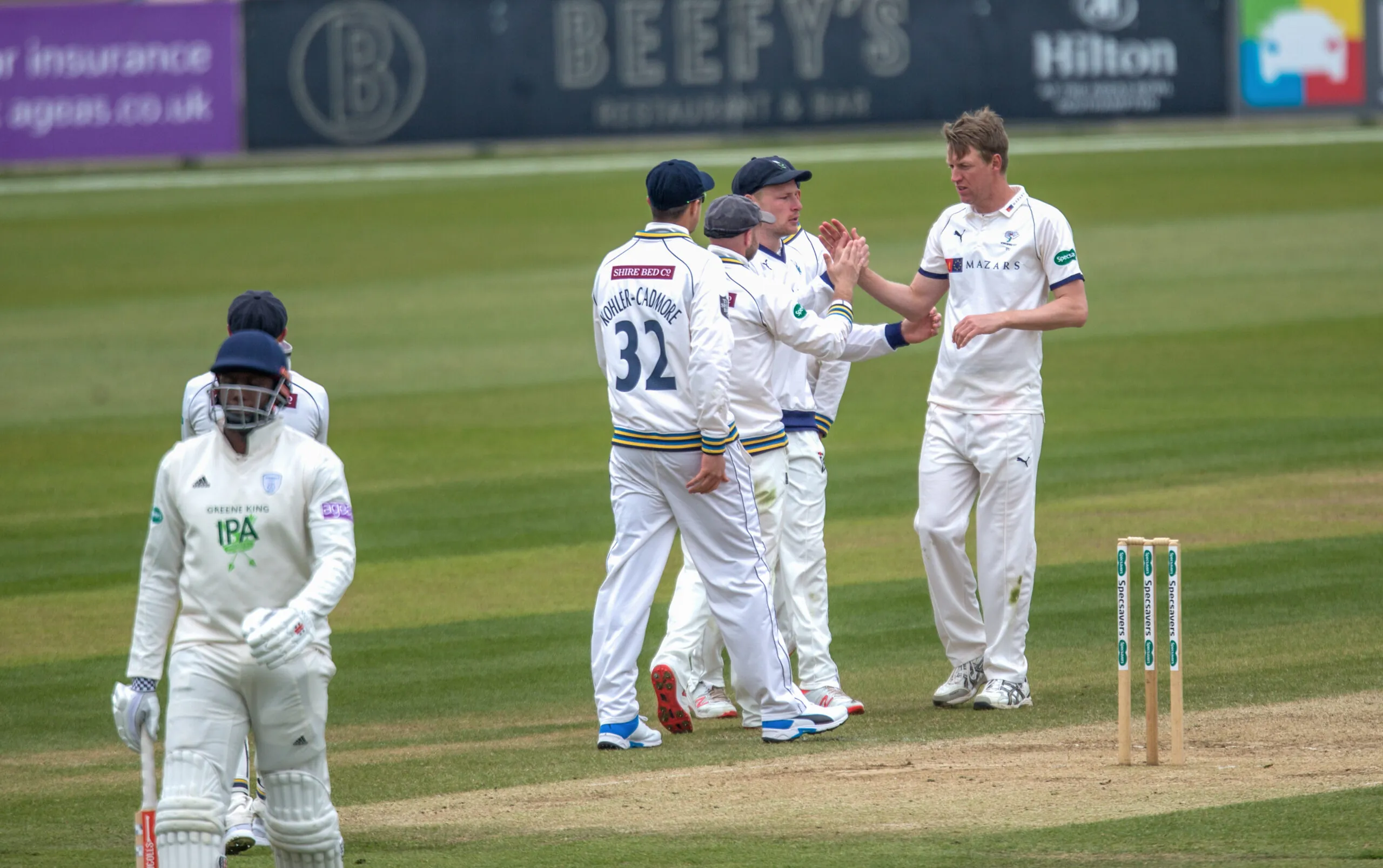 Captain Patterson praises White Rose attitude - Yorkshire County ...
