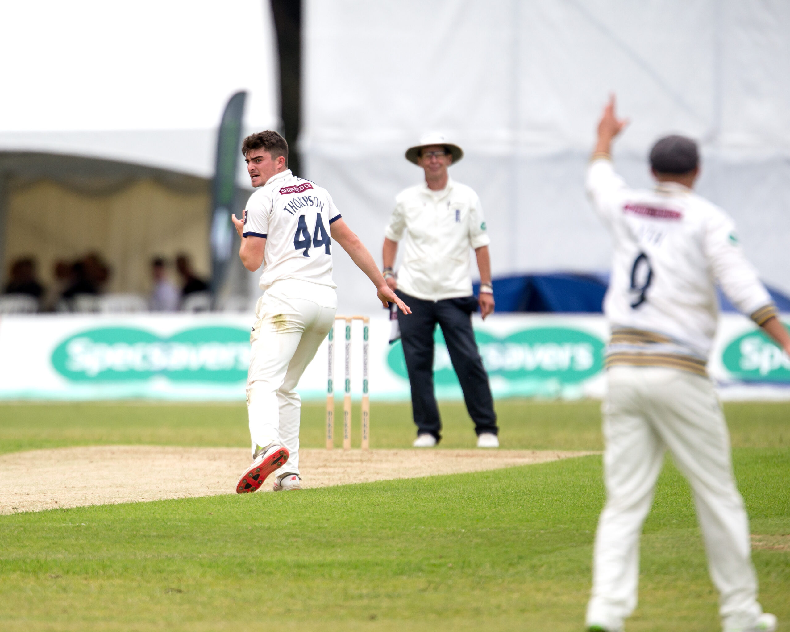 Thompson happy with First-Class debut - Yorkshire County Cricket Club