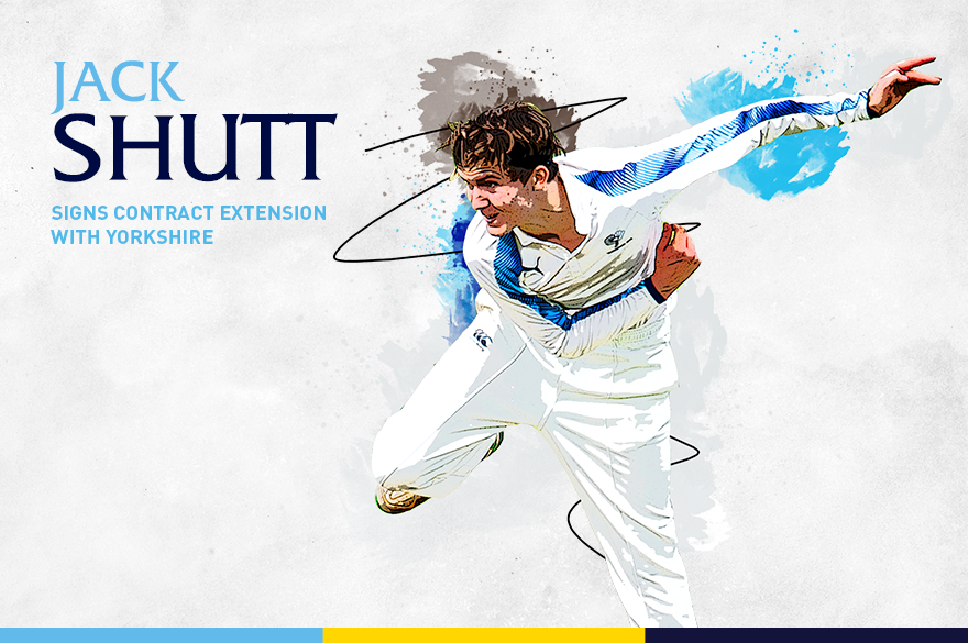 Jack Shutt signs contract extension with Yorkshire - Yorkshire County ...
