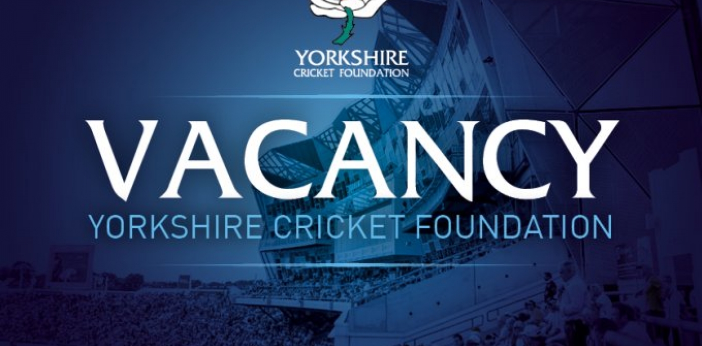 Job Vacancy: Crick-EAT Officer - Yorkshire County Cricket Club