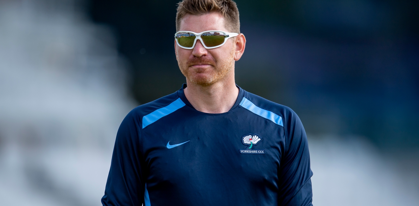 Pyrah encouraged by new-ball burst from Leech - Yorkshire County ...