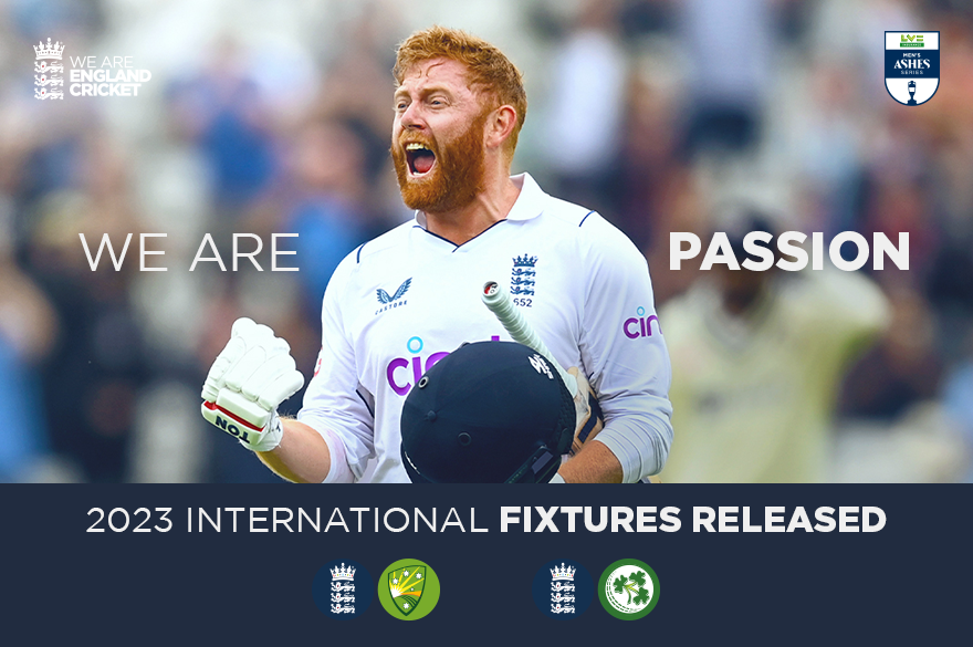 2023 international fixtures unveiled - Yorkshire County Cricket Club