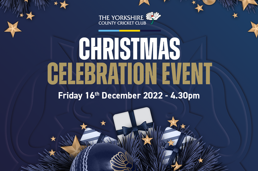 Yorkshire Cricket set for Christmas celebration! - Yorkshire County ...