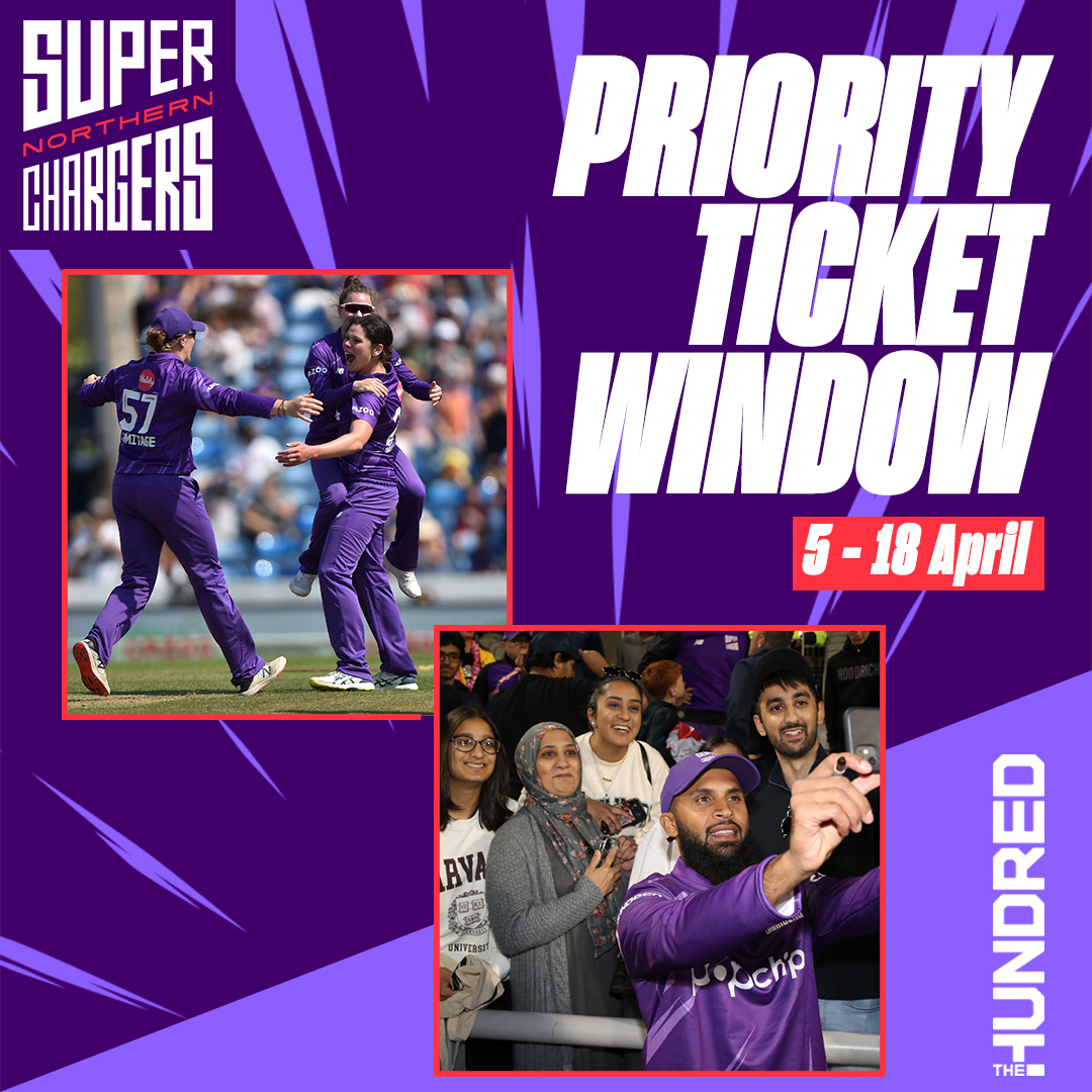 24 hours left for The Hundred Member Priority Window - Yorkshire County ...