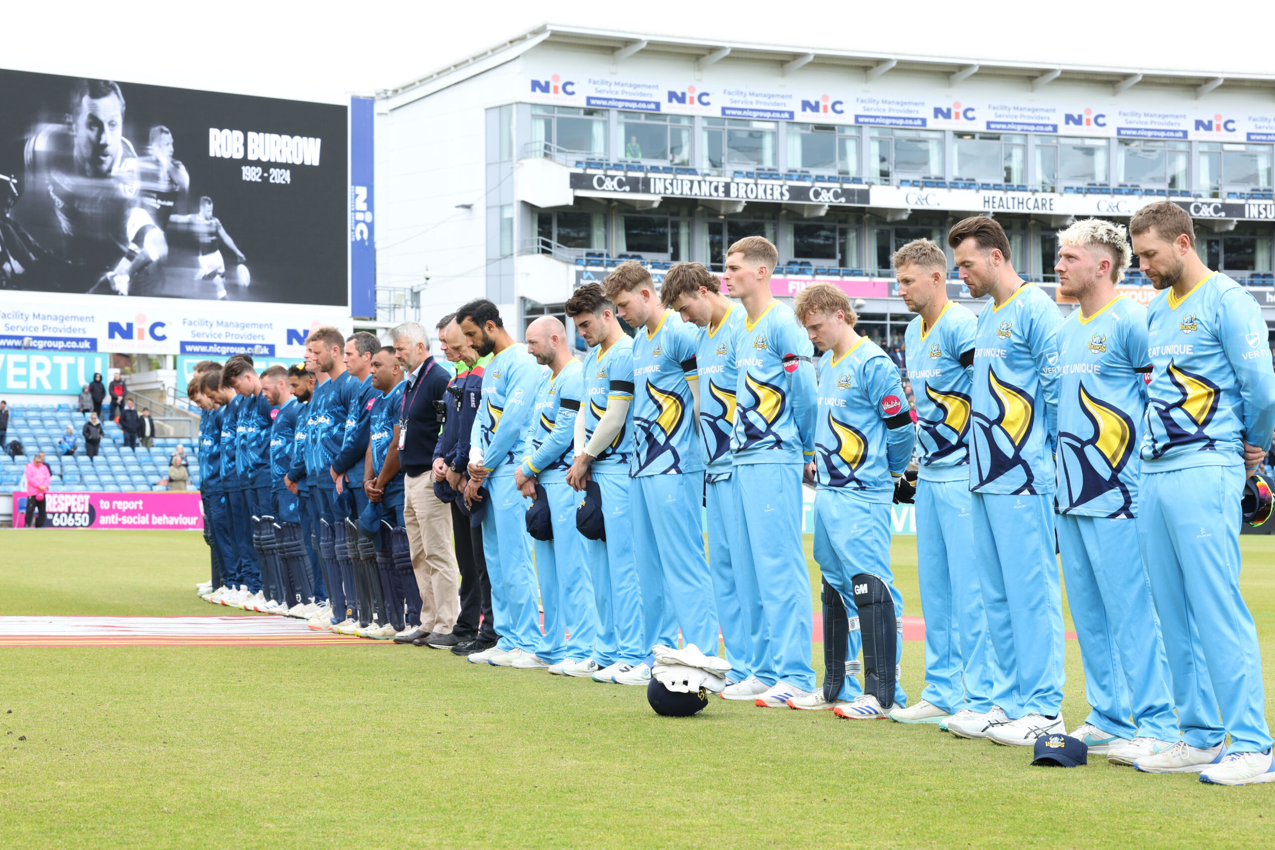 YCCC unites to remember Rob Burrow - Yorkshire County Cricket Club