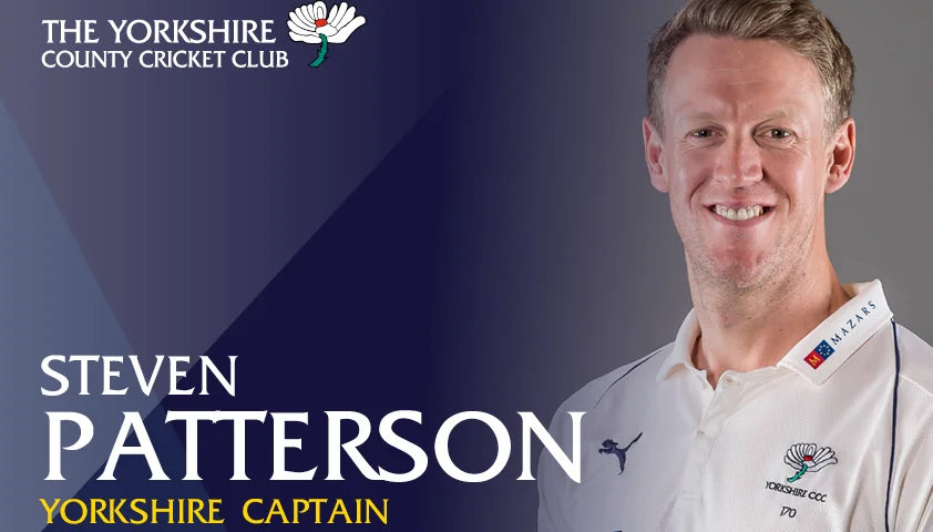 Patterson appointed as full-time captain - Yorkshire County Cricket Club