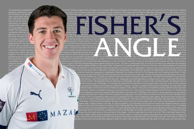 Column: Matthew Fisher on injury, pre-season and ones to watch ...